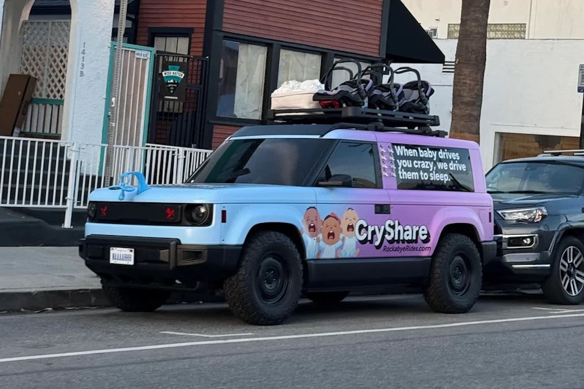 Undisguised Slate SUV prototypes show up on the street | Driving