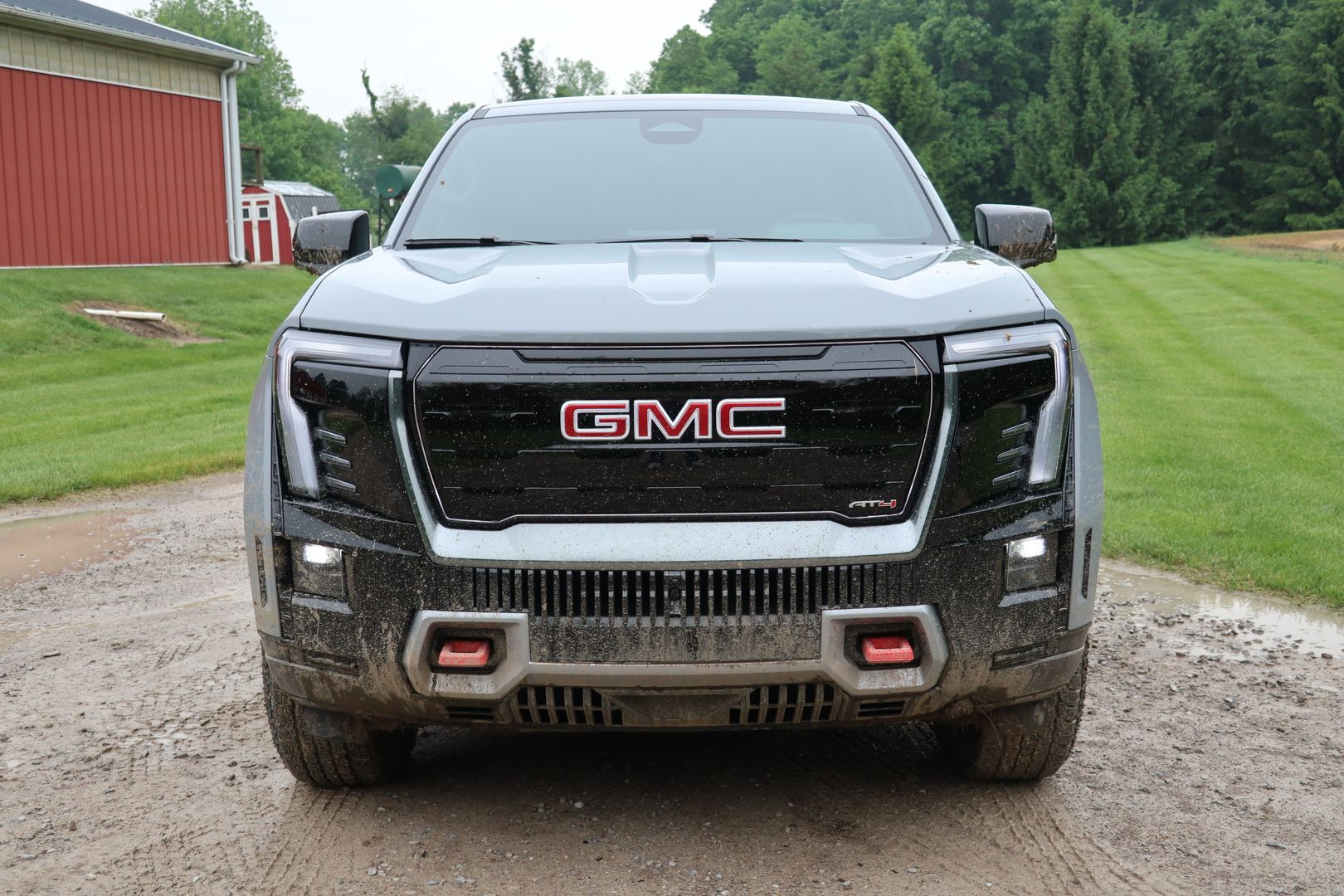 First Drive: Taking the 2026 GMC Sierra EV AT4 off-road - Reviews | Driving