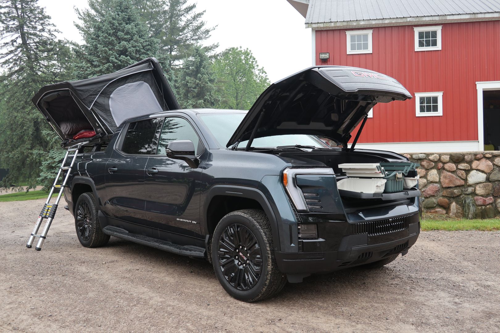 First Drive: Taking the 2026 GMC Sierra EV AT4 off-road - Reviews | Driving