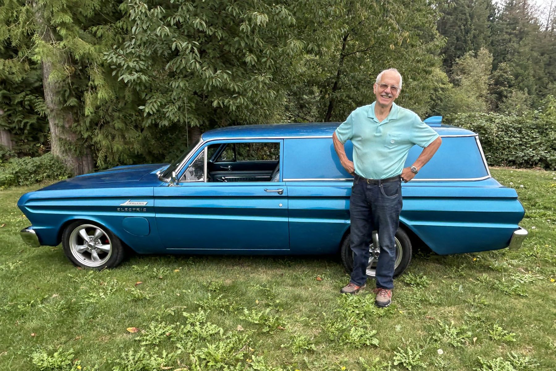 B.C. man coverts 1965 Falcon sedan delivery into an EV | Driving
