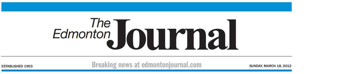 Edmonton Journal redesign: Day 6 of front-page flashback | Edmonton Journal