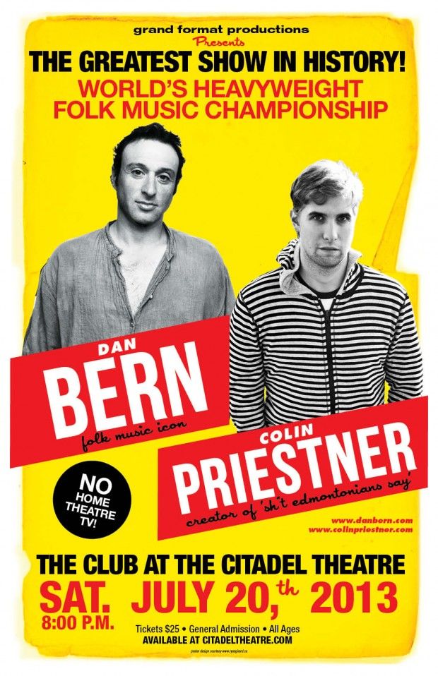 Singer-songwriters Dan Bern and Colin Priestner duke it out at The ...