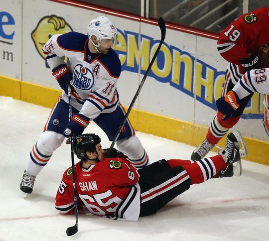 Nick Schultz struggled to maintain consistency on Oilers' second ...