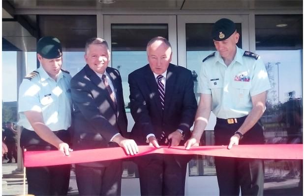 New headquarters building for 3rd Canadian Division was a long time ...