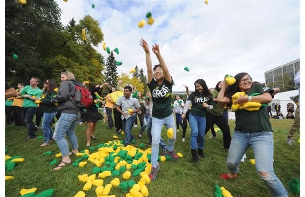 Video: Sock fight at the University of Alberta | Edmonton Journal