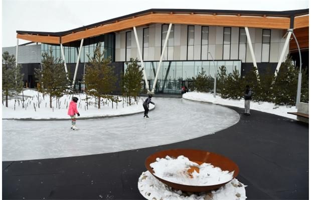 Photos: The Meadows rec centre and library opens in south Edmonton ...