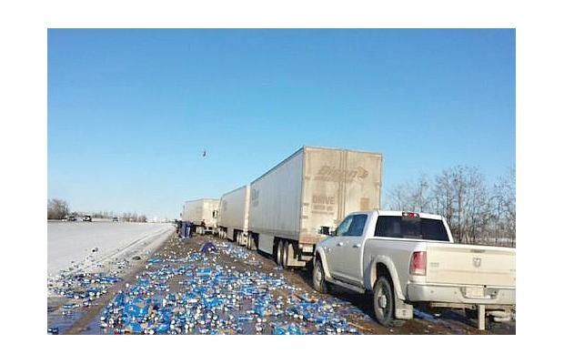 Hundreds of cans of Pepsi litter highway after crash | Edmonton Journal
