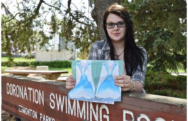 A mermaid’s tale: Edmonton woman hopes city flip-flops on pool policy ...
