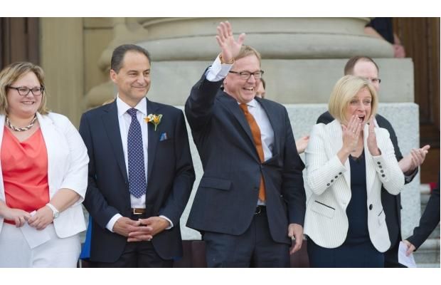 NDP cabinet’s outdoor swearing-in cost nearly $20,000 | Edmonton Journal