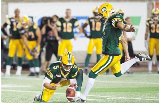 Shaw redeems himself with game-winning field goal | Edmonton Journal