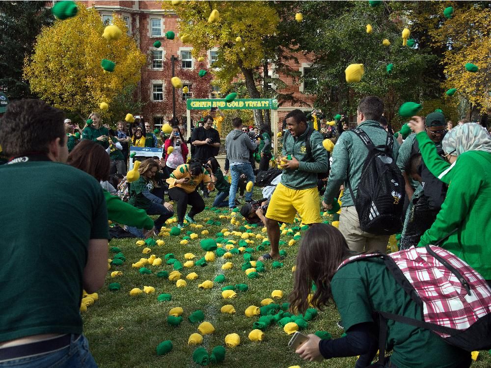 Video: U of A sock fight | Edmonton Journal
