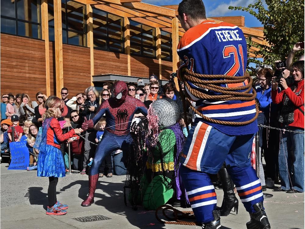 Spider-Mable takes on cancer and crime in Edmonton | Edmonton Journal
