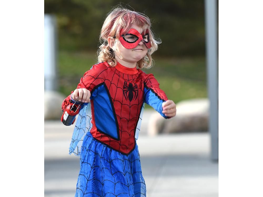Spider-Mable takes on cancer and crime in Edmonton | Edmonton Journal