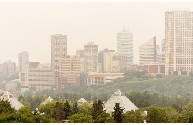 Hazy, smoky skies: Edmonton’s air quality deteriorates | Edmonton Journal