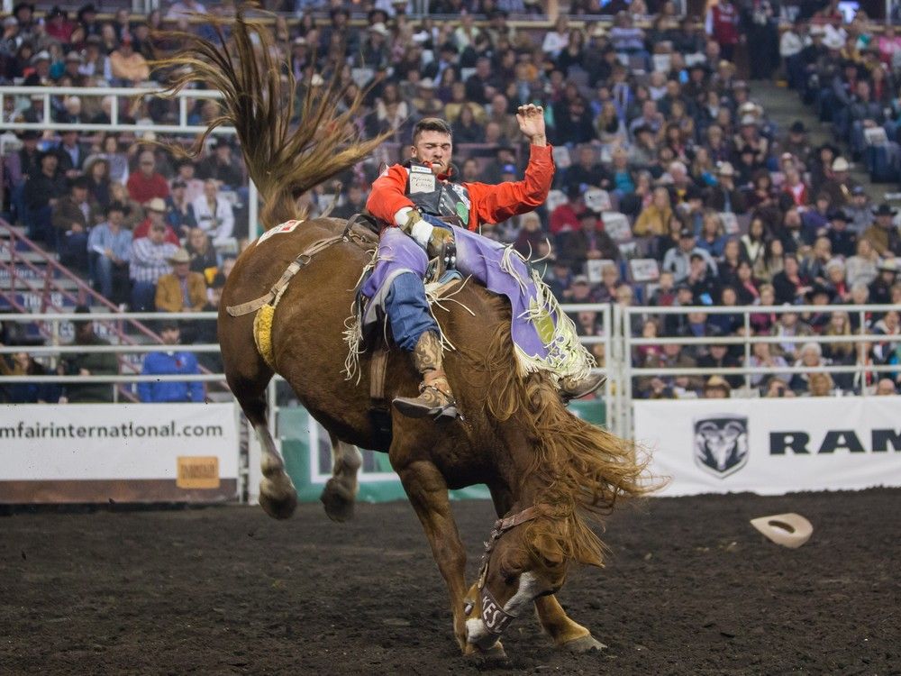 Tie-down record falls on opening night of Canadian Finals Rodeo ...