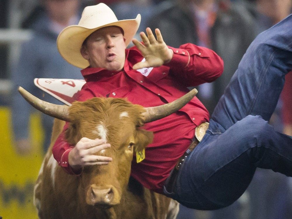 Tie-down record falls on opening night of Canadian Finals Rodeo ...