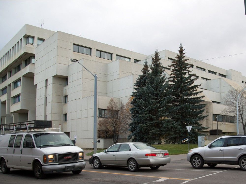 Edmonton Then and Now: Law Courts a classy addition to 97th Street ...
