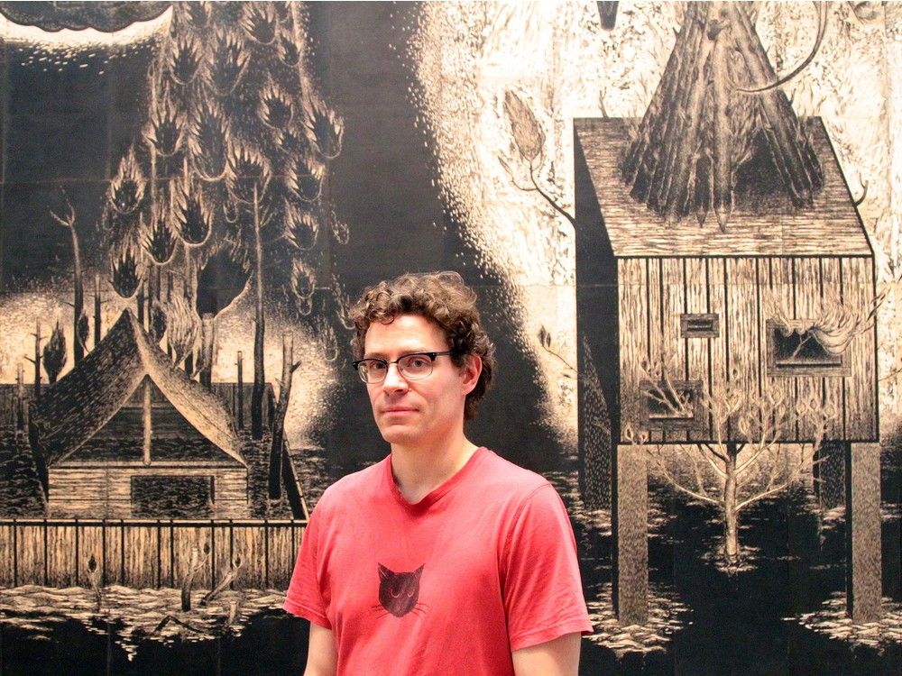Sean Caulfield brings The Flood to Art Gallery of Alberta | Edmonton ...