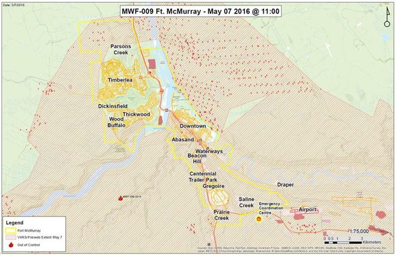 Fort McMurray wildfire: Crews will be battling out-of-control blaze ...