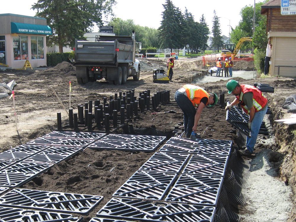 New soil cell technology aims to grow big trees in Edmonton's tight ...