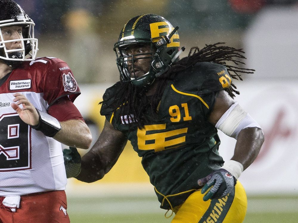 Edmonton Eskimos will miss injured defensive end Marcus Howard ...