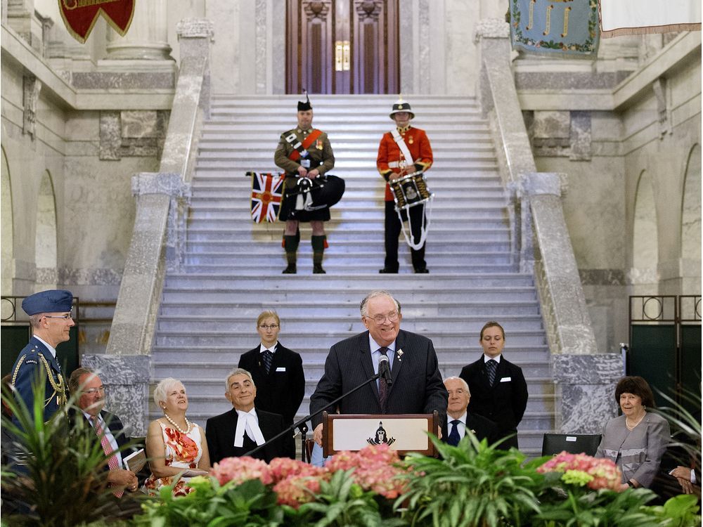 Photos: Former Lieutenant Governor Donald S. Ethell portrait unveiling ...