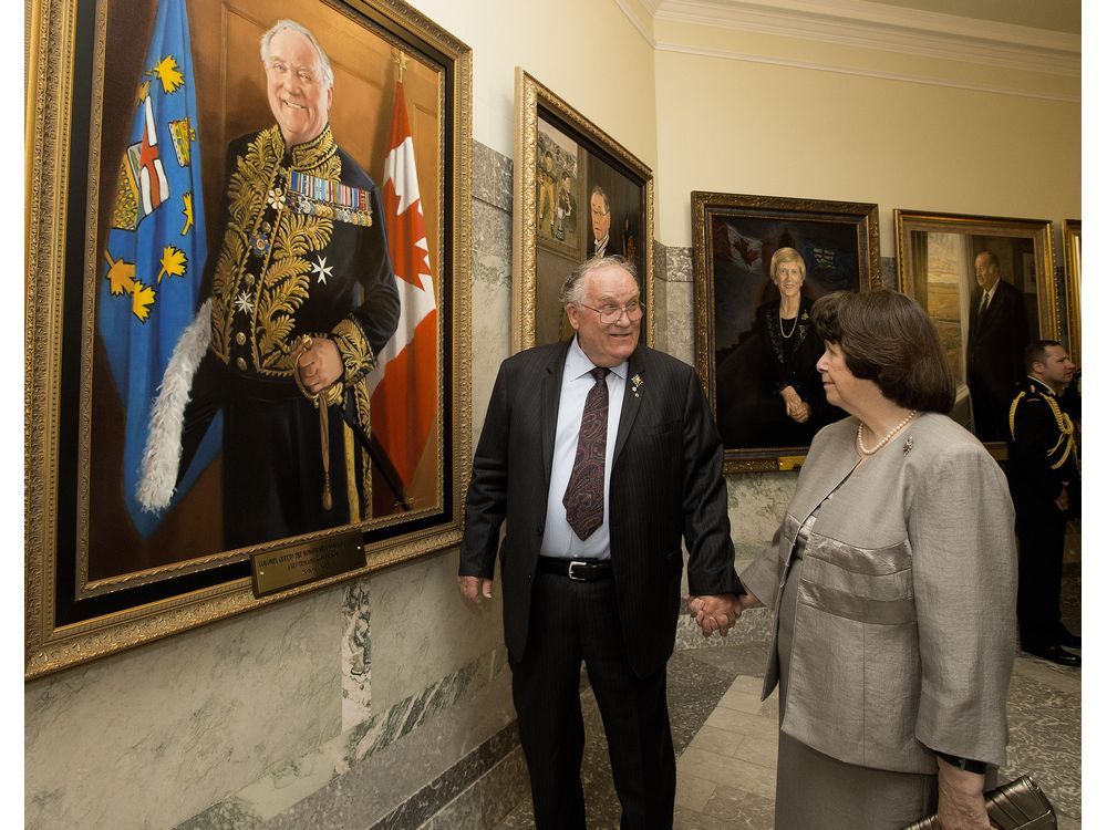 Photos: Former Lieutenant Governor Donald S. Ethell portrait unveiling ...