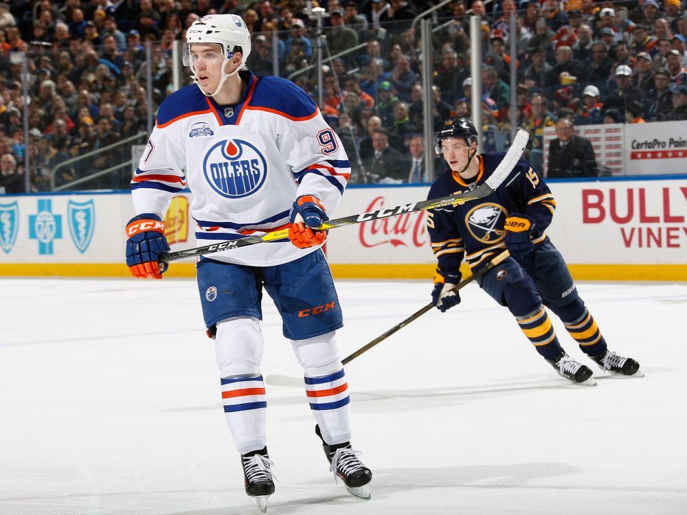 Edmonton Oilers Game Day: Connor McDavid vs. Jack Eichel of Sabres ...