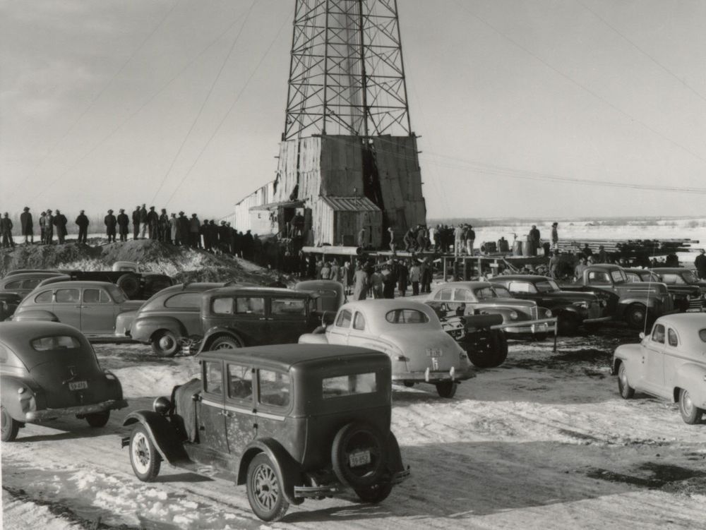 Alberta's major black gold discovery, Leduc #1, marks 70 years ...