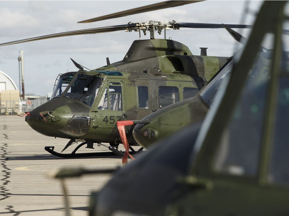 Edmonton's 408 Tactical Helicopter Squadron ships out to Iraq ...