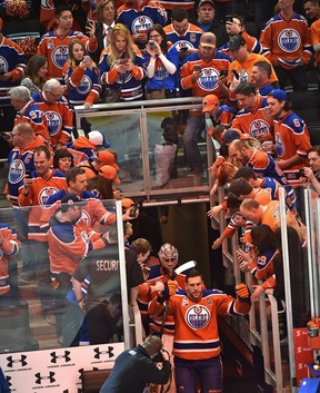 Oilers fans cheer their hearts out in Game 7 versus Anaheim Ducks ...
