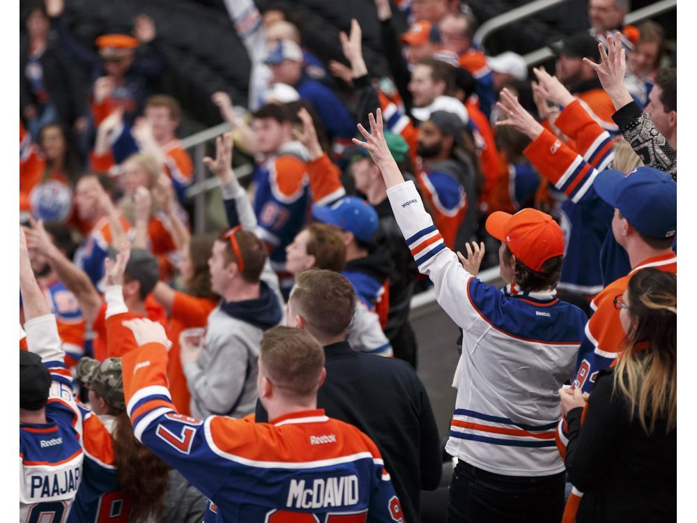 Terry Jones: Fans flock to Rogers Place for Oilers' watch party ...