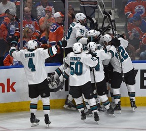 Gallery: Oilers vs. Sharks in Game 1 | Edmonton Journal
