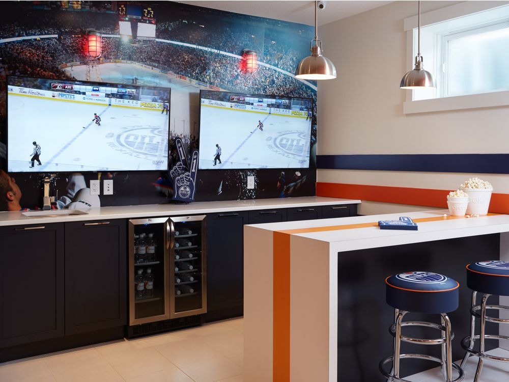 Hockey hangouts: Fan caves cater to Edmonton Oilers enthusiasts ...