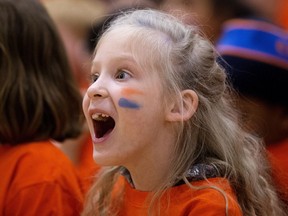 Oilers fans cheer their hearts out in Game 7 versus Anaheim Ducks ...