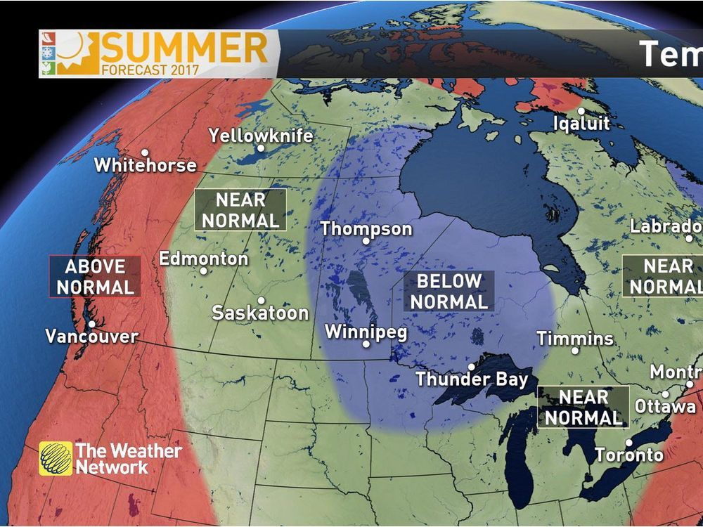 'Battle' of the weather fronts in Edmonton's summer forecast | Edmonton ...