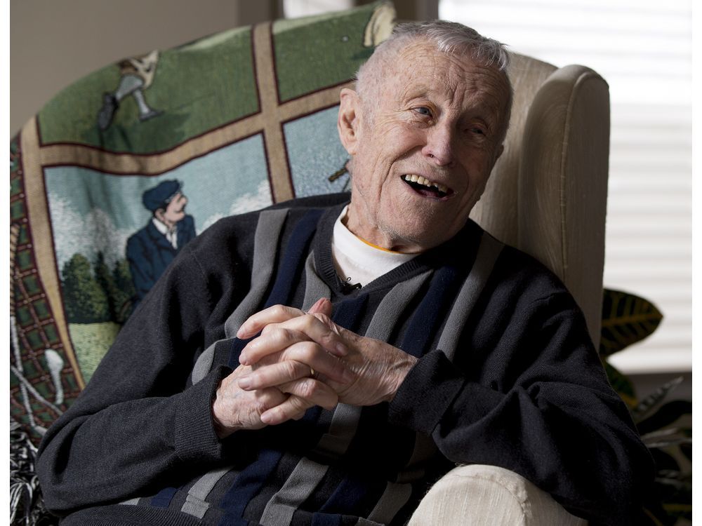 Alberta Golden Bears coaching legend Clare Drake makes it to Hockey ...