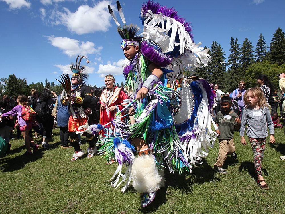 Country-wide round dance a highlight of Aboriginal Day in Edmonton ...