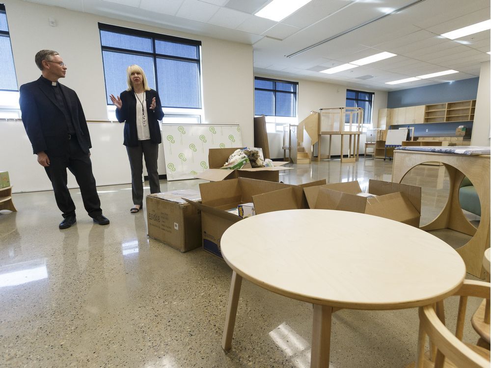 Bishop David Motiuk Elementary/Junior High opens doors for sneak peek ...