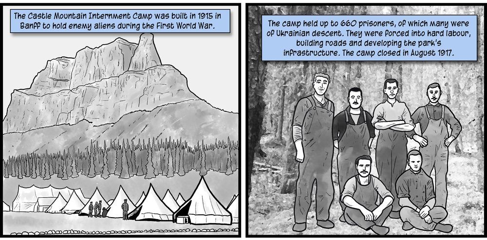 Here are some lesser known moments in Alberta's history told in comics ...