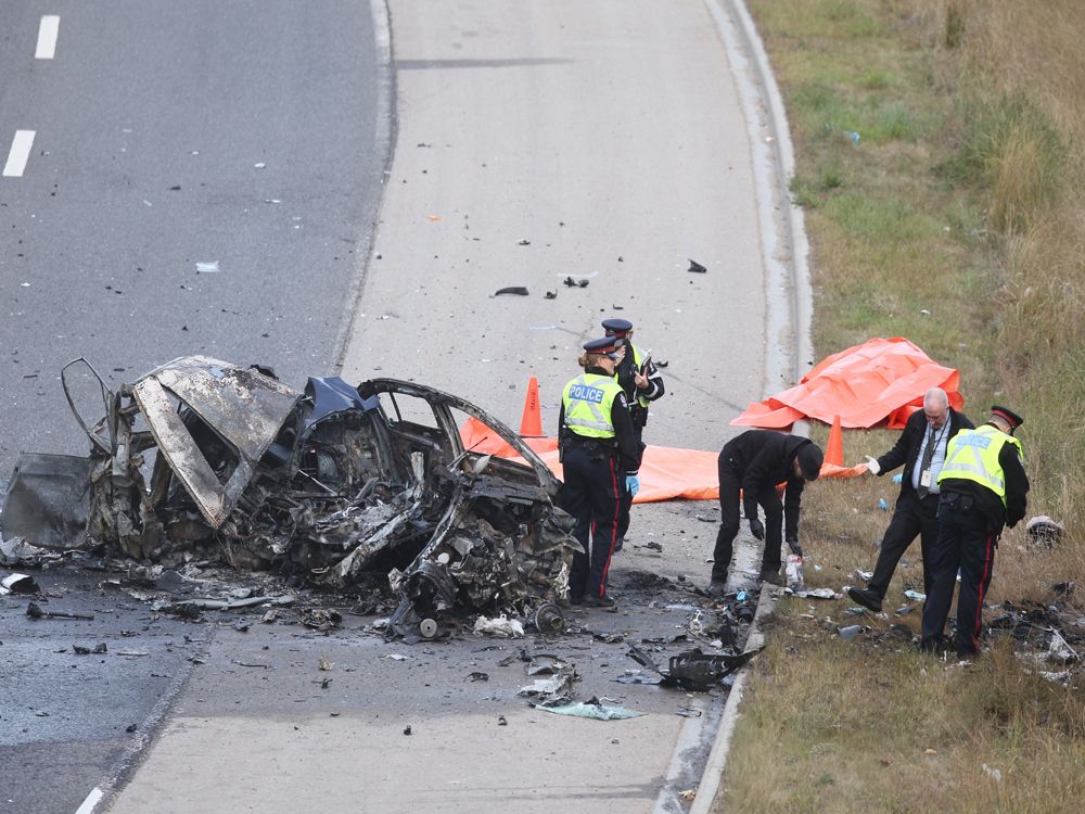 Whitemud Drive now open as police probe fatal crash | Edmonton Journal