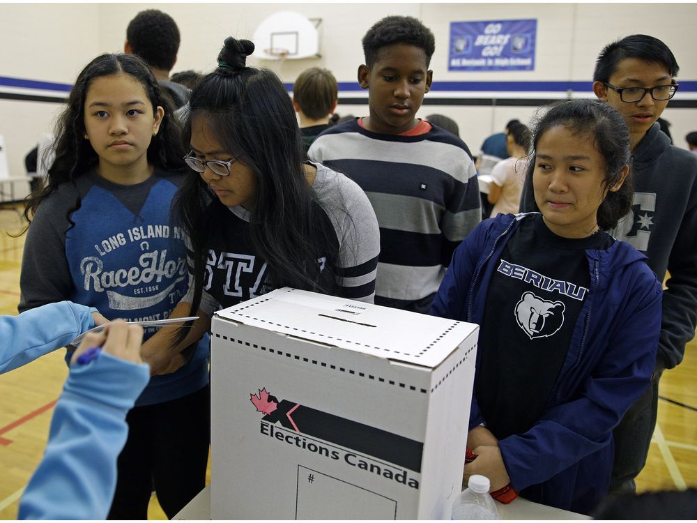 Students suss out candidates as Student Vote hits Edmonton classrooms ...