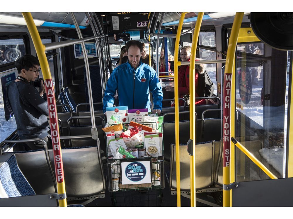 Help Stuff a Bus to fill food bank shelves | Edmonton Journal
