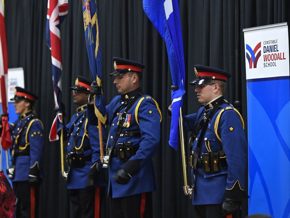 Constable Daniel Woodall School officially opens | Edmonton Journal