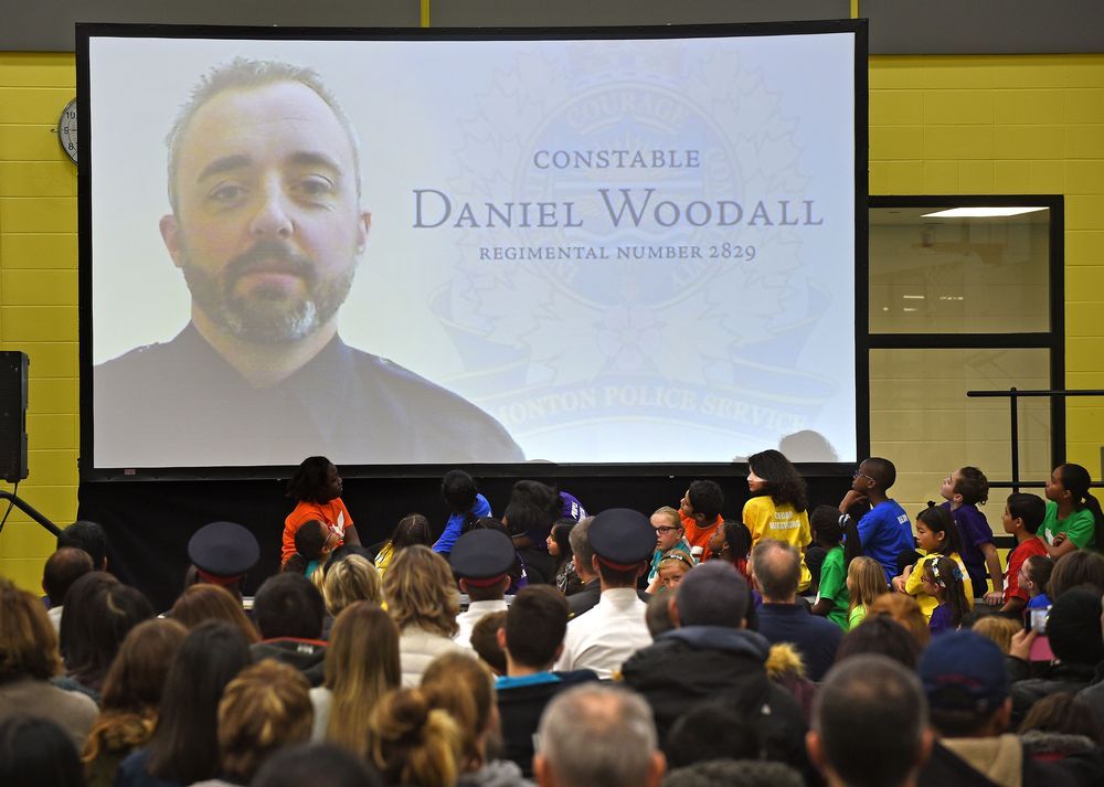 Constable Daniel Woodall School officially opens | Edmonton Journal