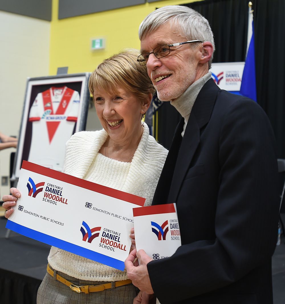Constable Daniel Woodall School officially opens | Edmonton Journal