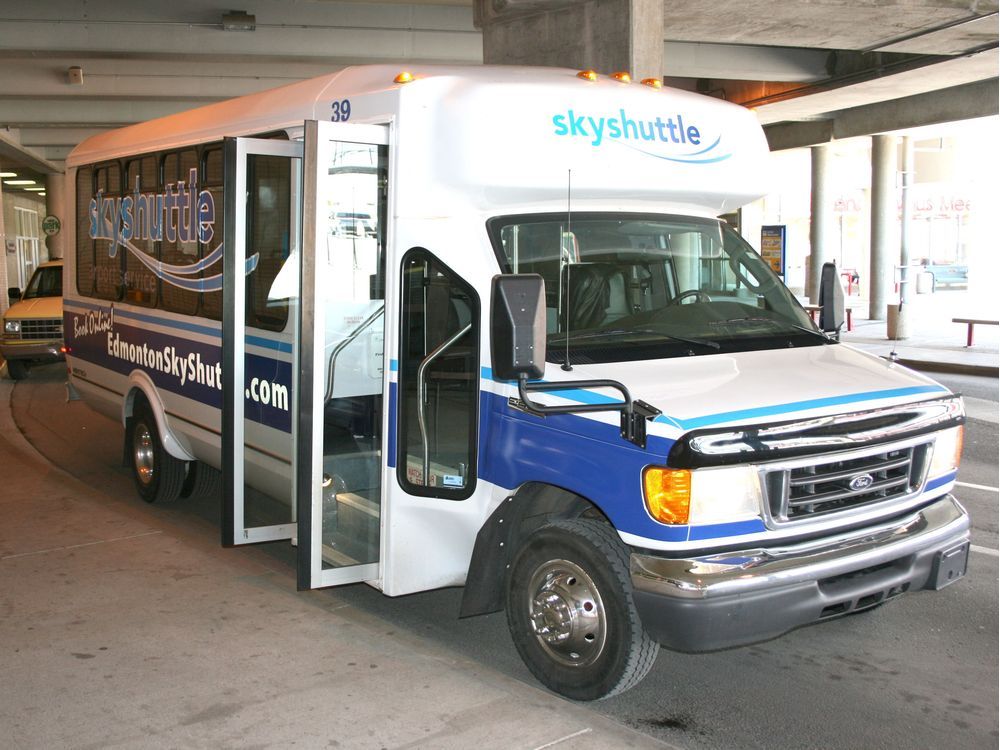 Police chase down Sky Shuttle Bus stolen from the airport | Edmonton ...