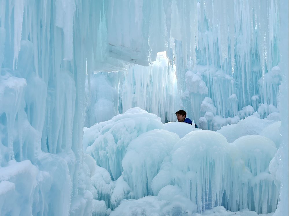 Sneak peek at Edmonton's Ice Castle | Edmonton Journal