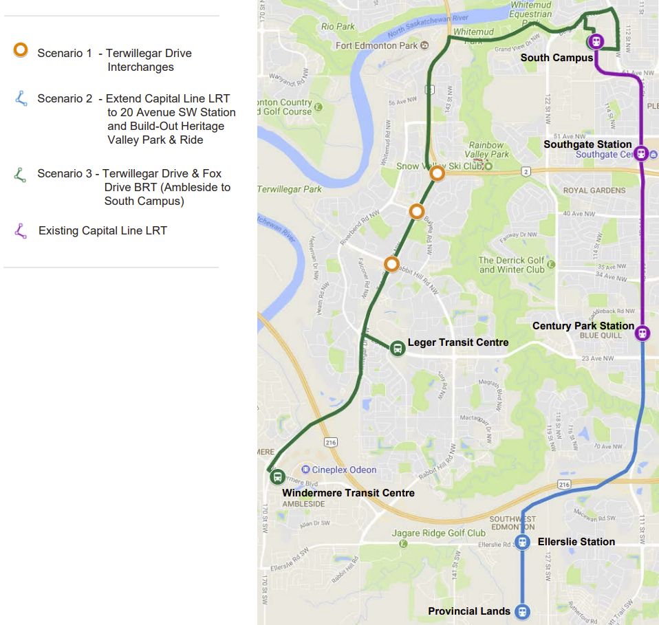 'More bang for your buck': LRT wins over Terwillegar Drive upgrades in ...