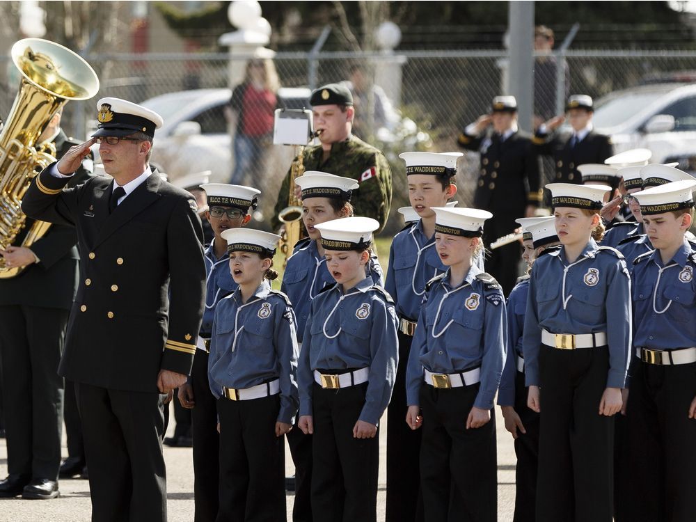 Hundreds gather at HMCS Nonsuch to mark historic navy battle | Edmonton ...